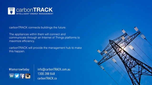 carbonTRACK Energy Management Technology | PPT