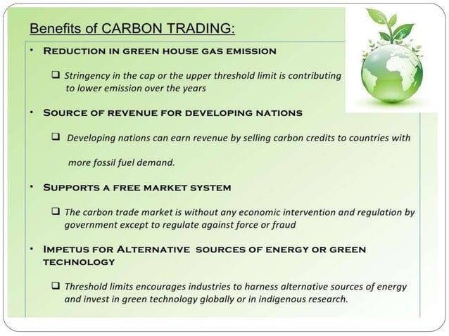 Carbon trading mechanism | PPTX