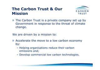 Carbon trust | PPT