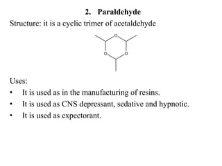 Carbonyl compounds | PPTX