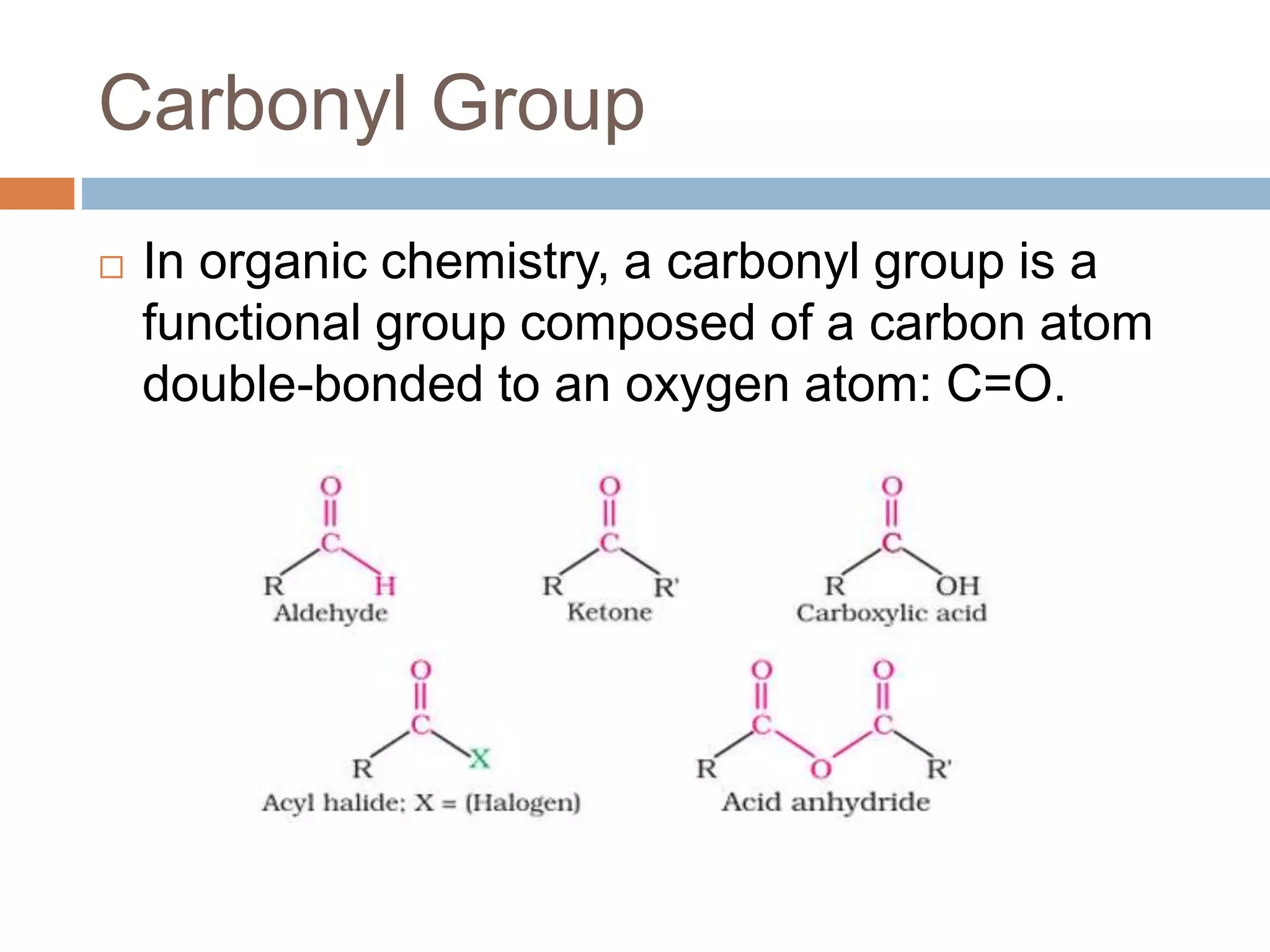 Carbonyl group | PPTX