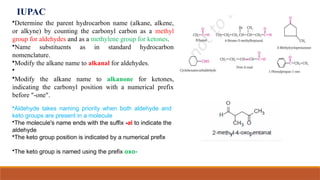 Aldehydes, ketones and carboxylic acids for class 12 | PPTX
