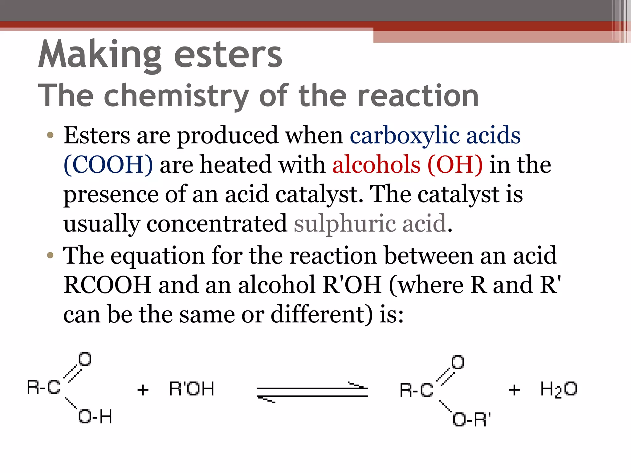 Carboxilic acids, amides and esters | PPT