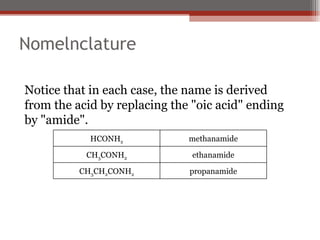 Carboxilic acids, amides and esters | PPT
