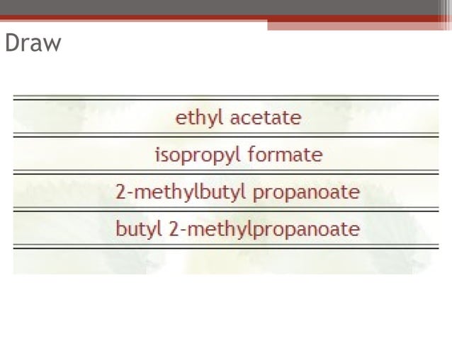 Carboxilic acids, amides and esters | PPT