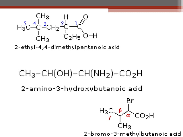 Carboxilic acids, amides and esters | PPT