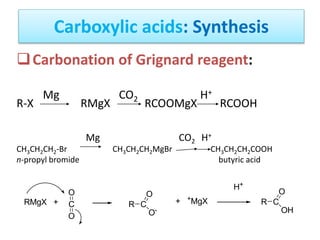 Carboxylic Acid. | PPT