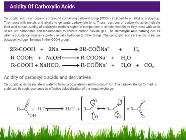 Carboxylic acid derivatives | PPTX | Chemistry | Science