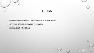Carboxylic acid and ester naming lesson. | PPT
