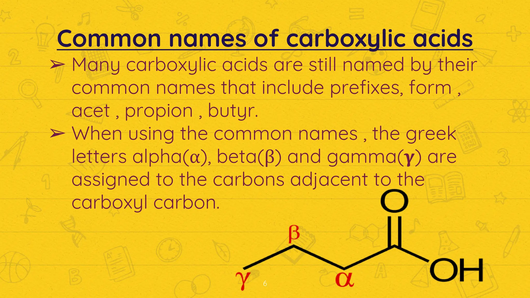 Carboxylic acids and their general characteristics. | PPTX Carboxylic acids and their general characteristics. | PPTX