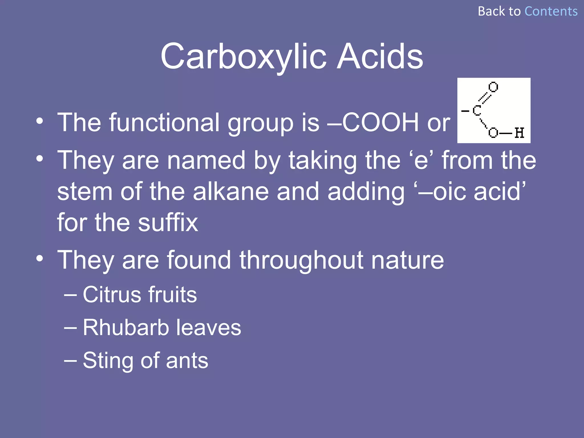 Carboxylic Acids | PPT