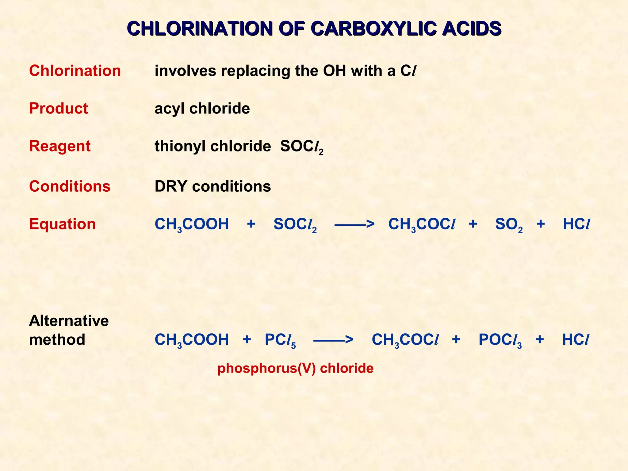 Carboxylic acids and their Derivative | PPT