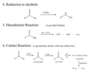 Basics of Carboxylic acids | PPTX