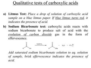 Basics of Carboxylic acids | PPT
