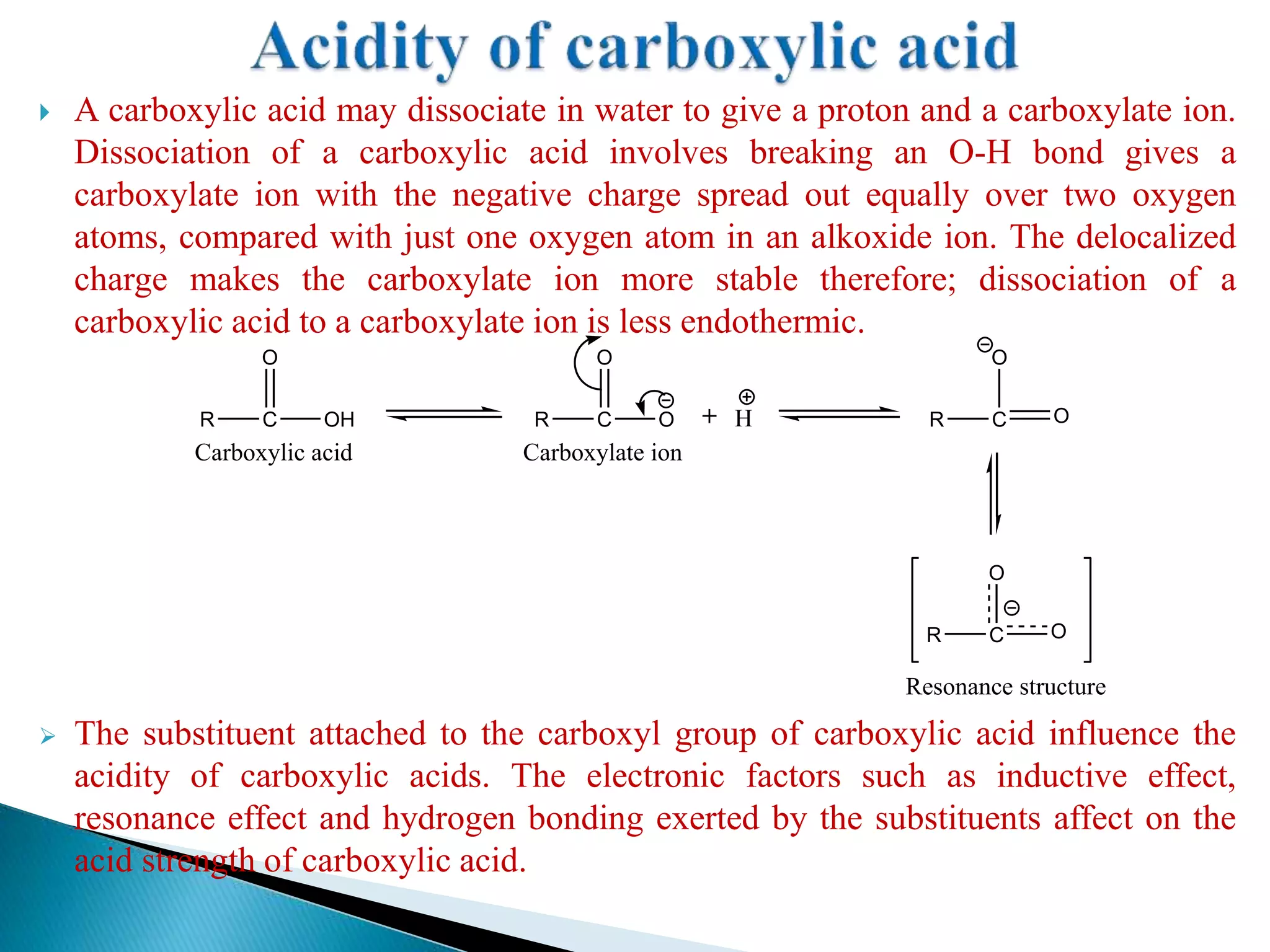 Carboxylic acids | PPTX