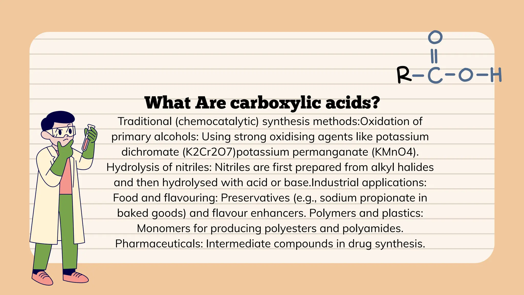 carboxylic acids chemestry for kids and teens | PDF