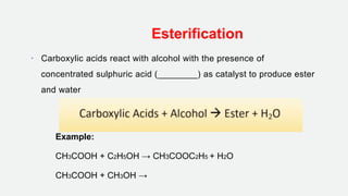 Carboxylic acids.Chemical properties | PPTX