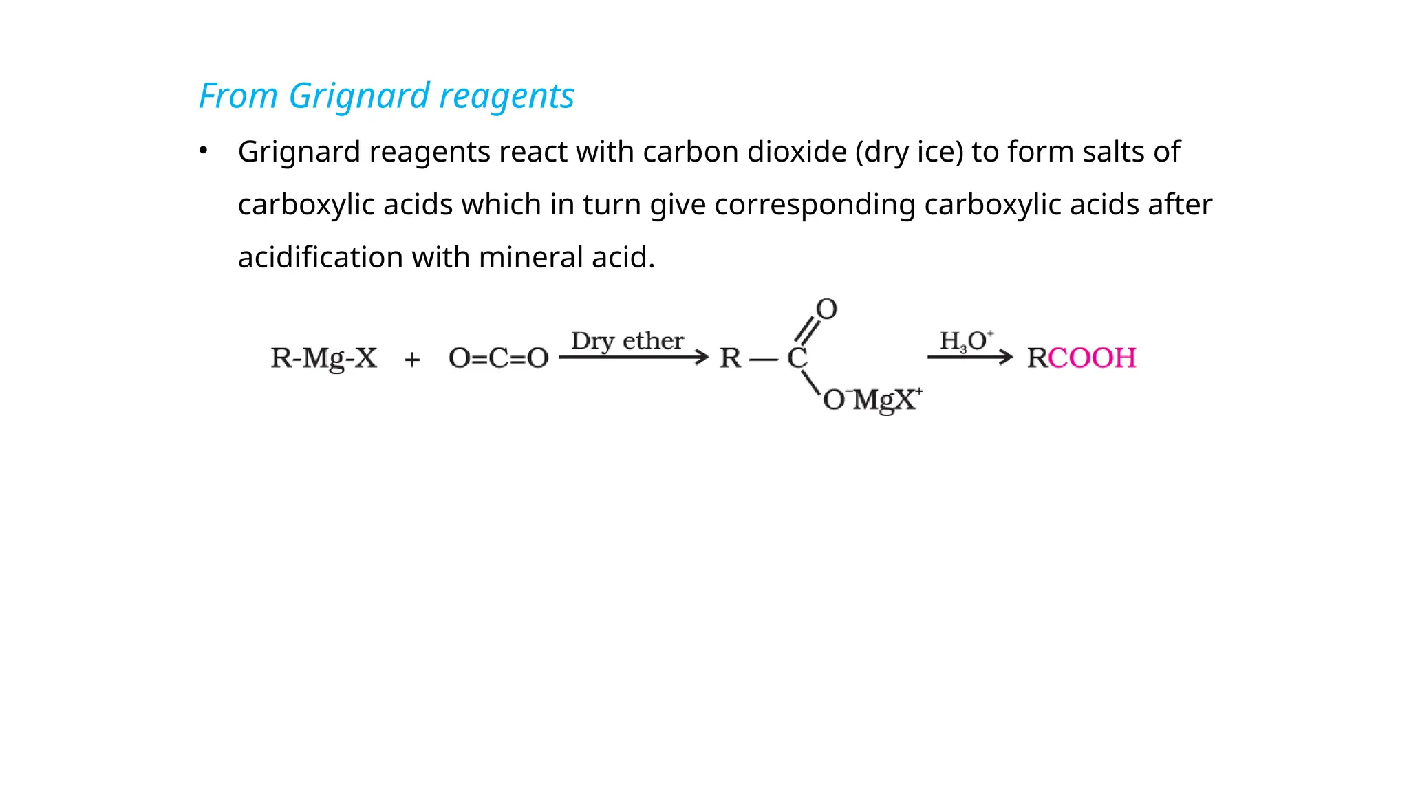 Carboxylic Acids Class 12 notes detailed concept with example | PPTX
