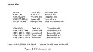 carboxyllic acid.pptx class 12 chemistry | PPTX
