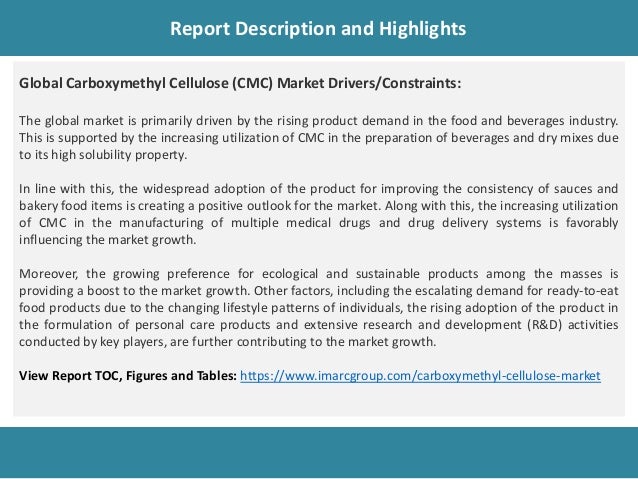 Global Carboxymethyl Cellulose (CMC) Market PPT 2022: Size, Growth ...
