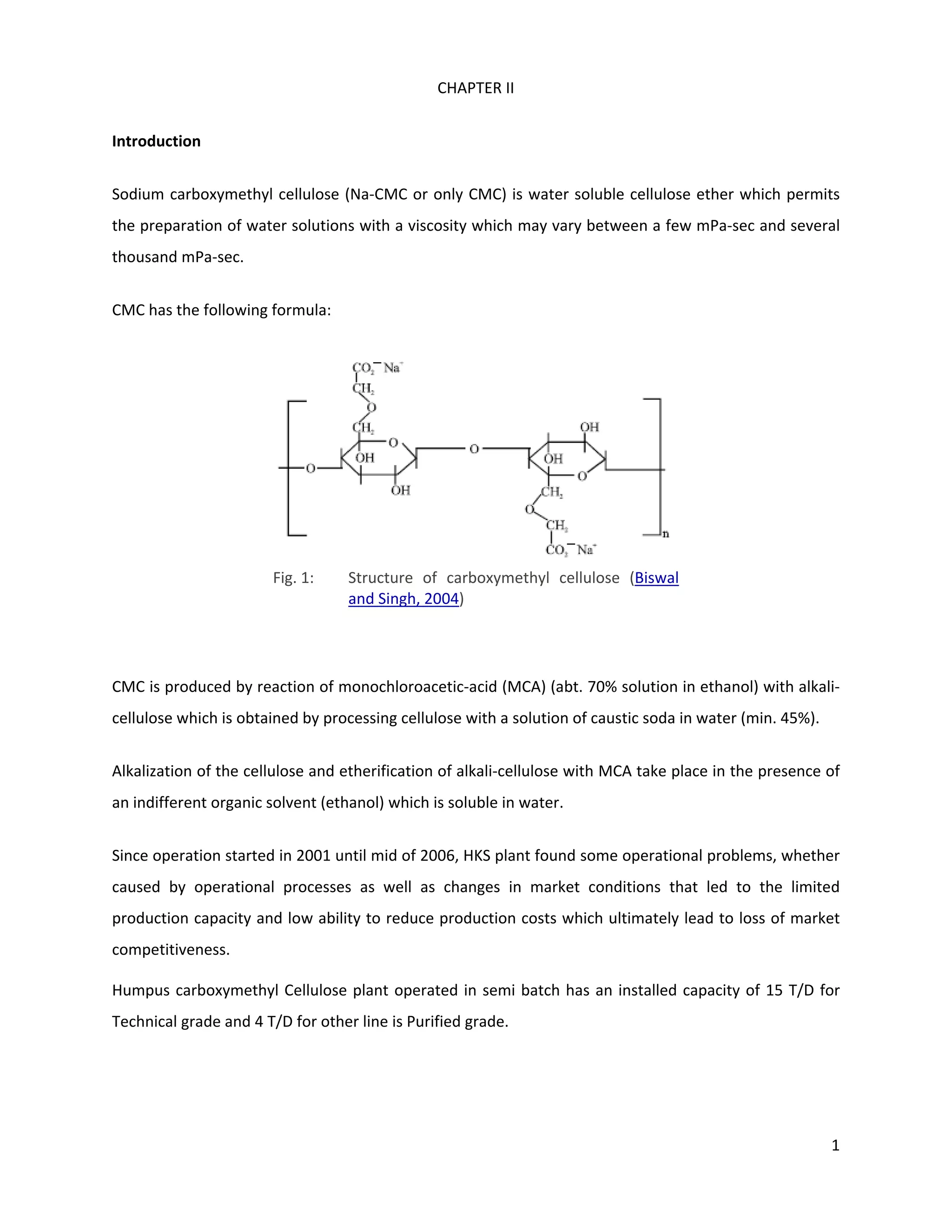 Carboxymethyl Cellulose HKS | PDF