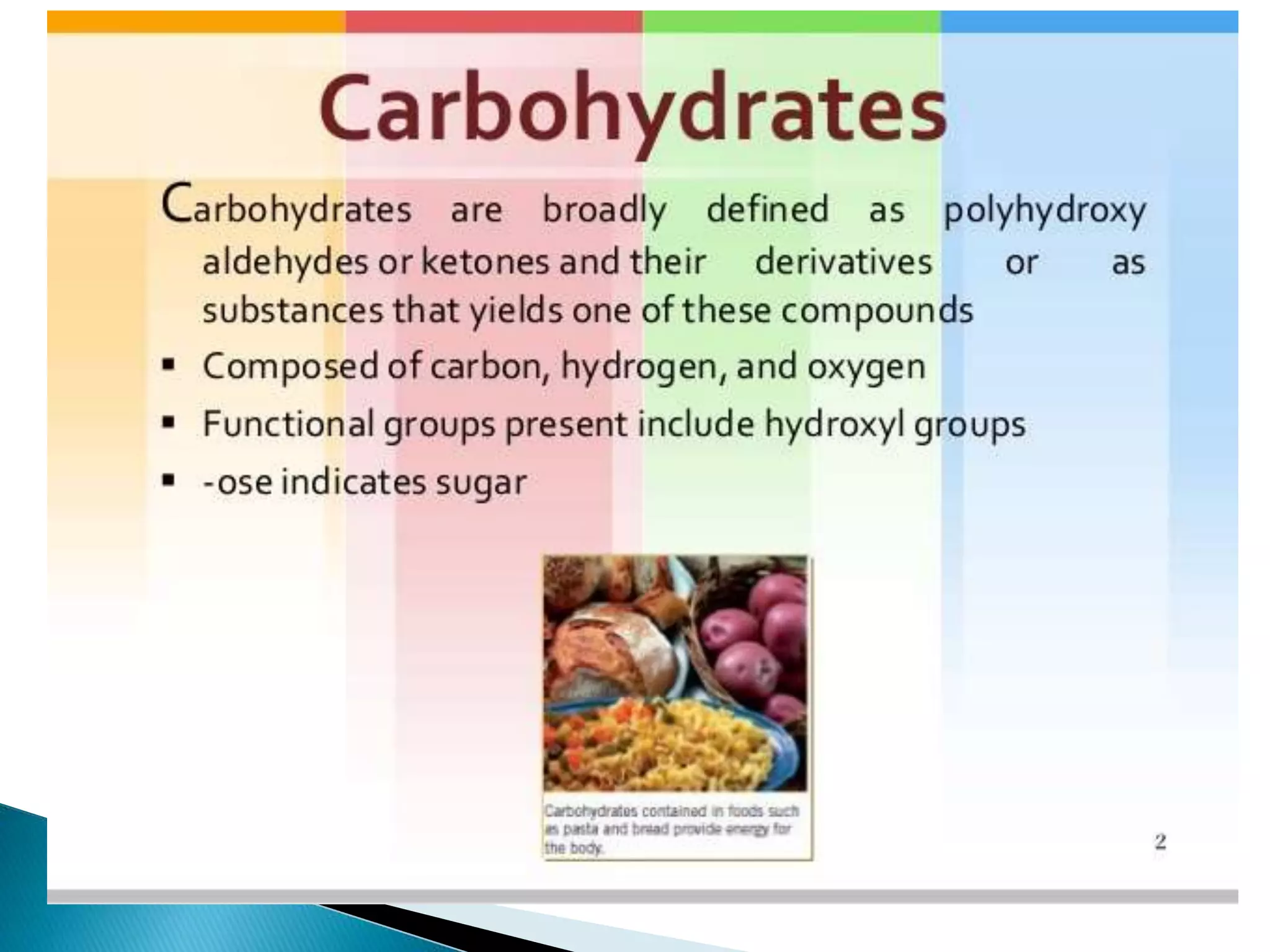 classification of carbohydrates | PPTX