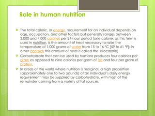 A presentation on carbohydrates and their classification | PPTX