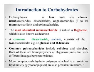 Carbohydrates: Structure, Classification and Biological Functions.pptx