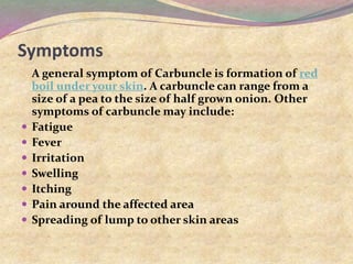 Carbuncle | PPTX