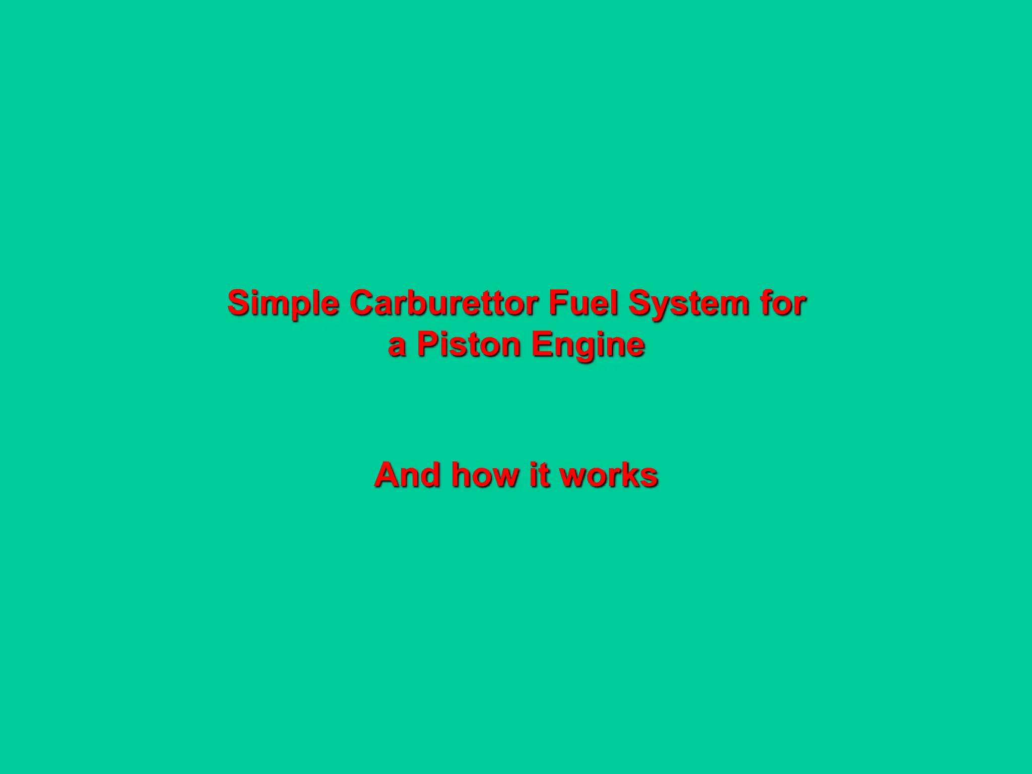 Carburettor fueling.ppt