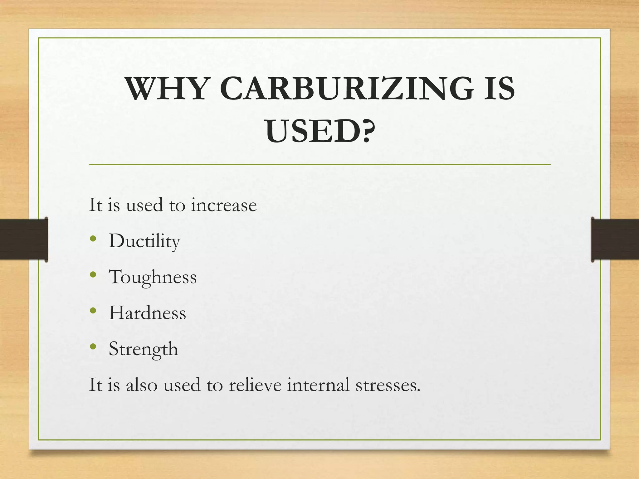 Carburizing | PPTX