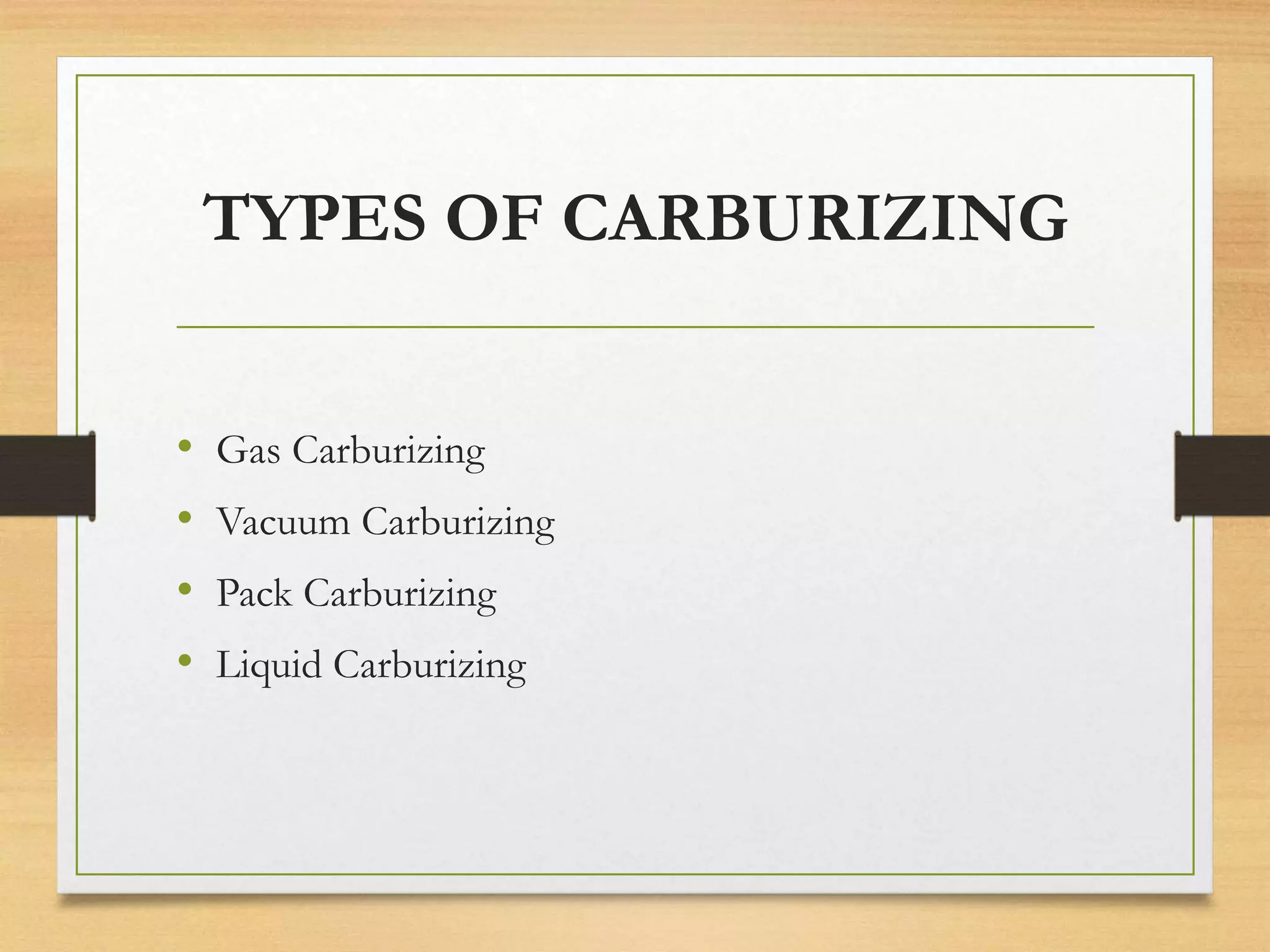 Carburizing | PPTX