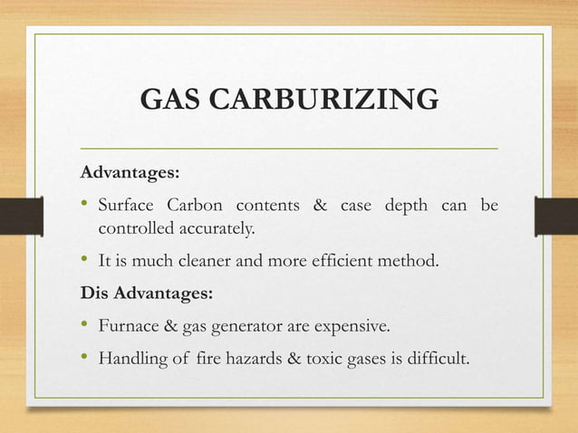 Carburizing | PPTX | Chemistry | Science