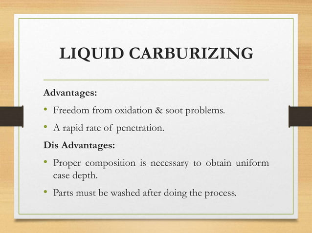 Carburizing | PPTX | Chemistry | Science