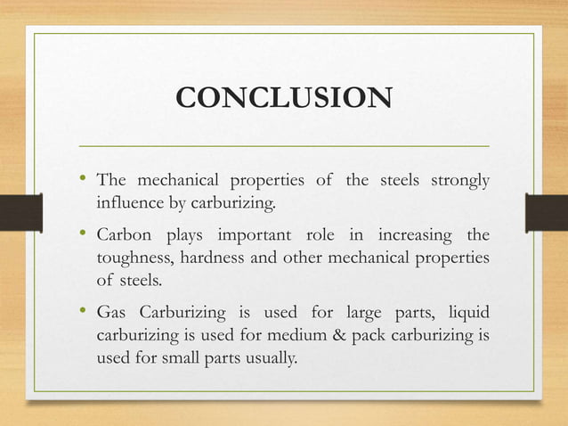 Carburizing | PPTX | Chemistry | Science
