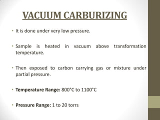 Carburzing and Different Types of Carburzing | PDF
