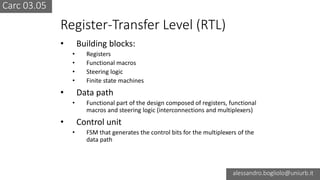 CArcMOOC 03.05 - RTL design | PDF