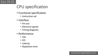 CArcMOOC 05.03 - Pipeline hazards | PPT