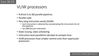 CArcMOOC 06.03 - Multiple-issue processors | PPT