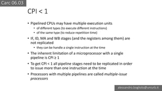 CArcMOOC 06.03 - Multiple-issue processors | PPT