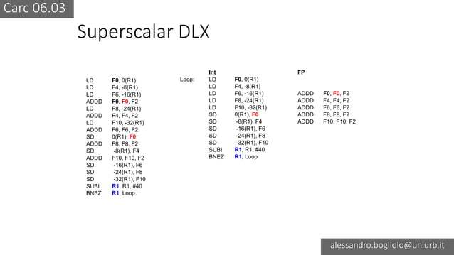CArcMOOC 06.03 - Multiple-issue processors | PPT