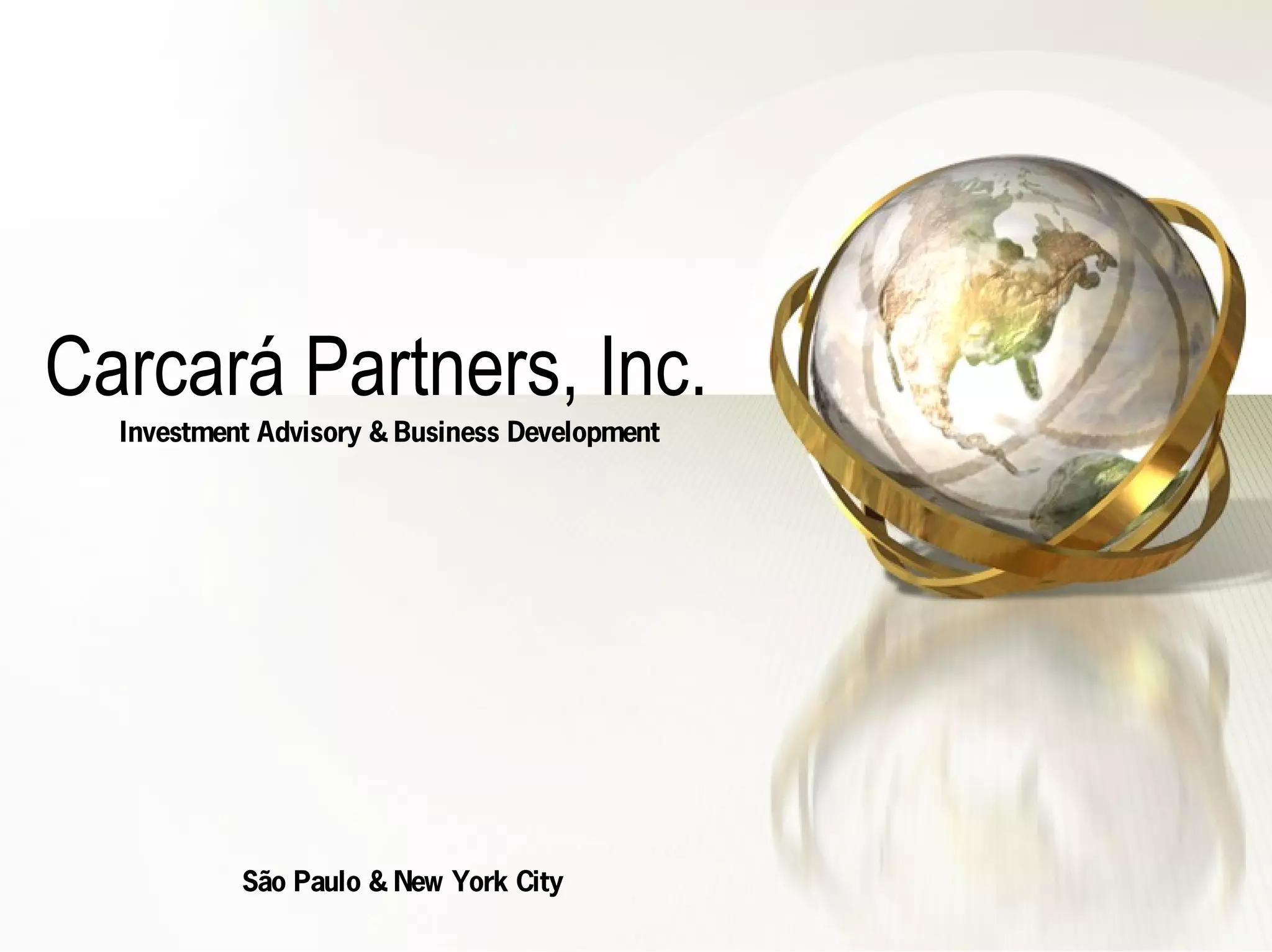 Carcara Partners Overview | PPT