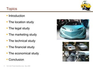 Car care project feasibility study | PPTX