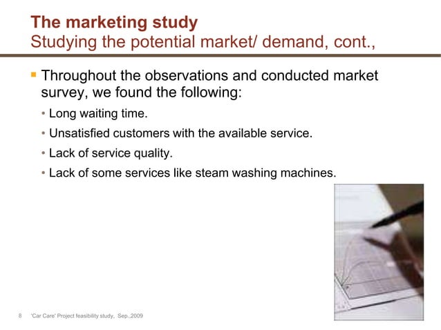 Car care project feasibility study | PPTX