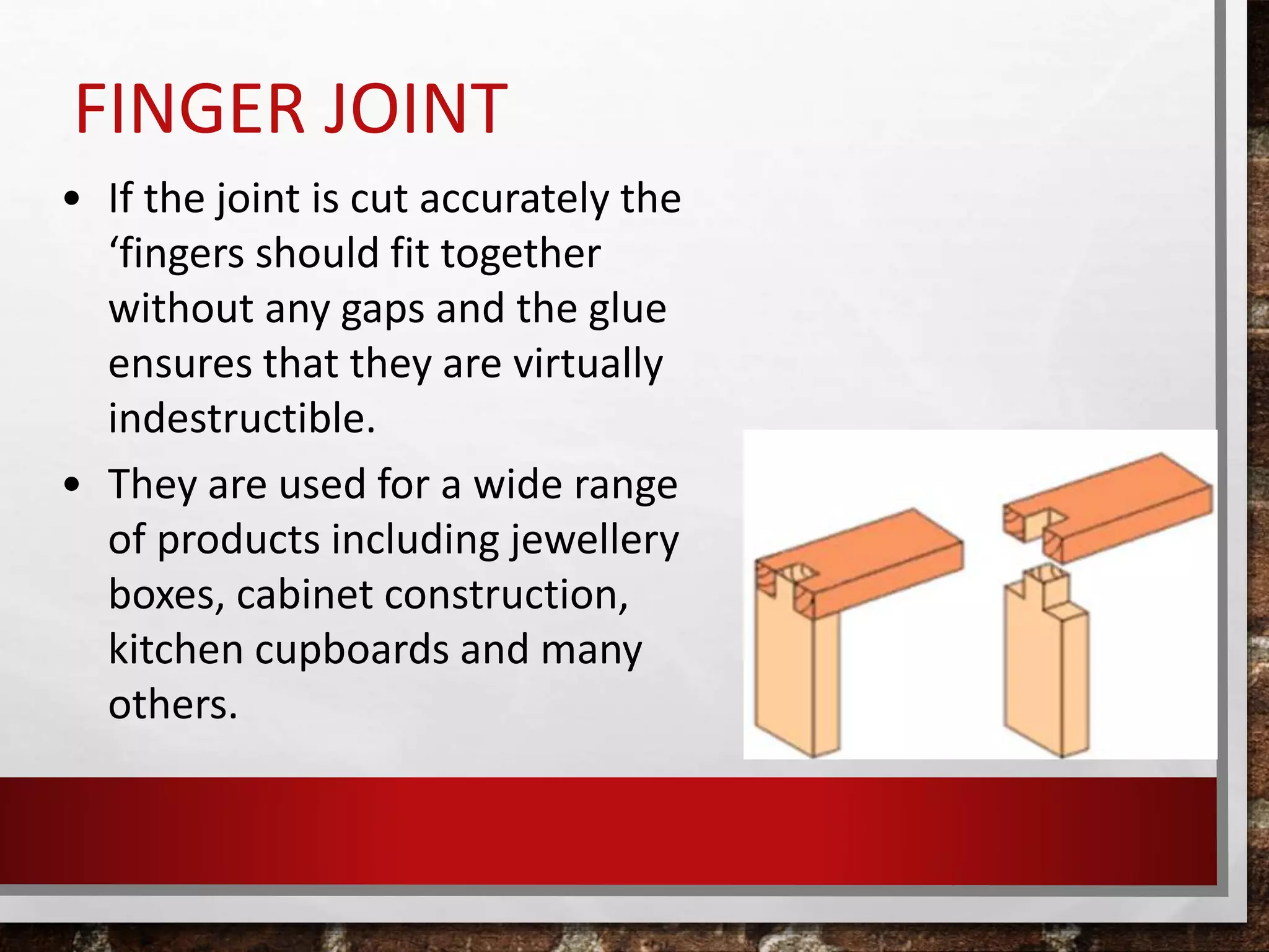 Carcase joints | PPTX