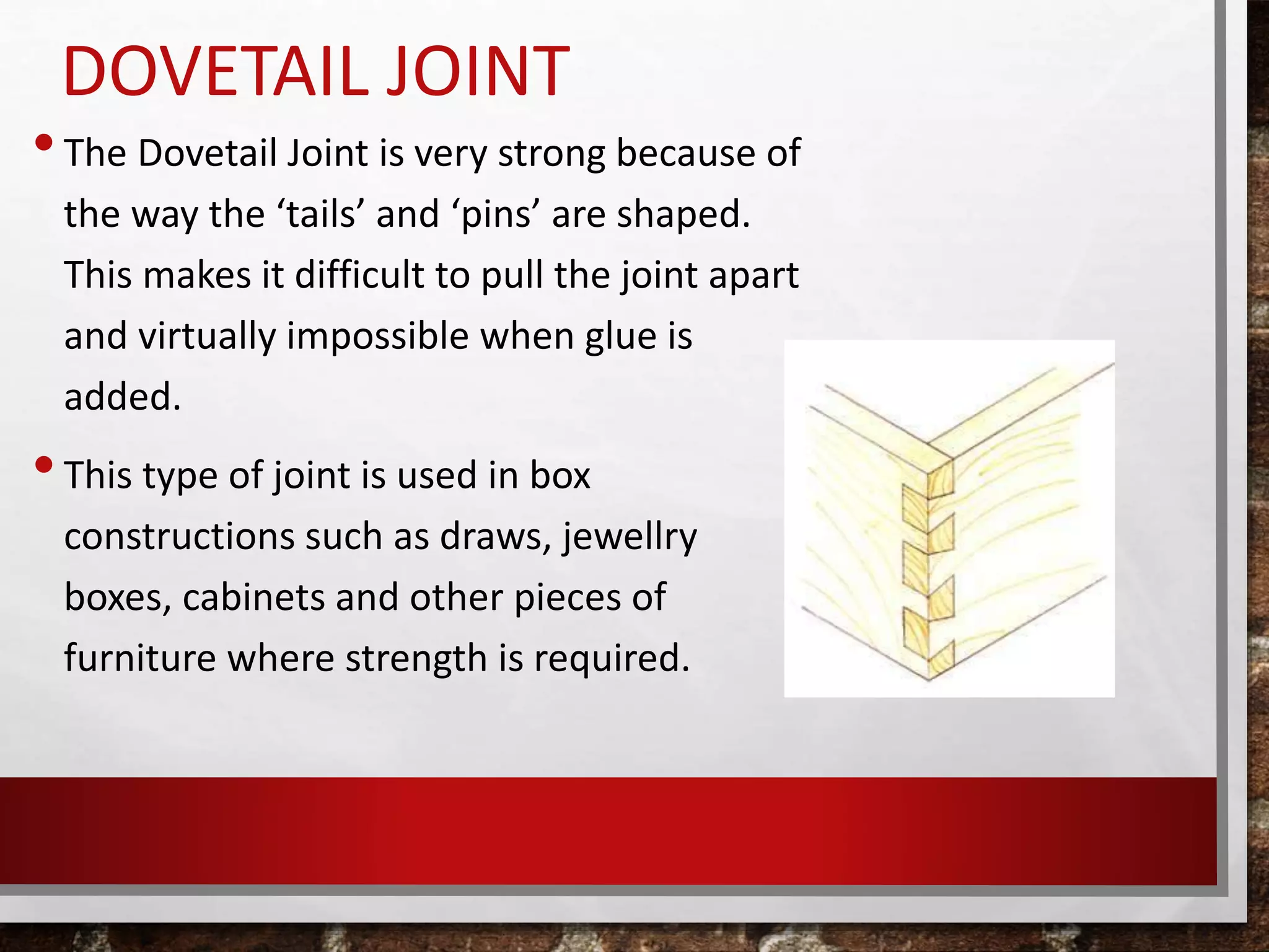 Carcase joints | PPTX