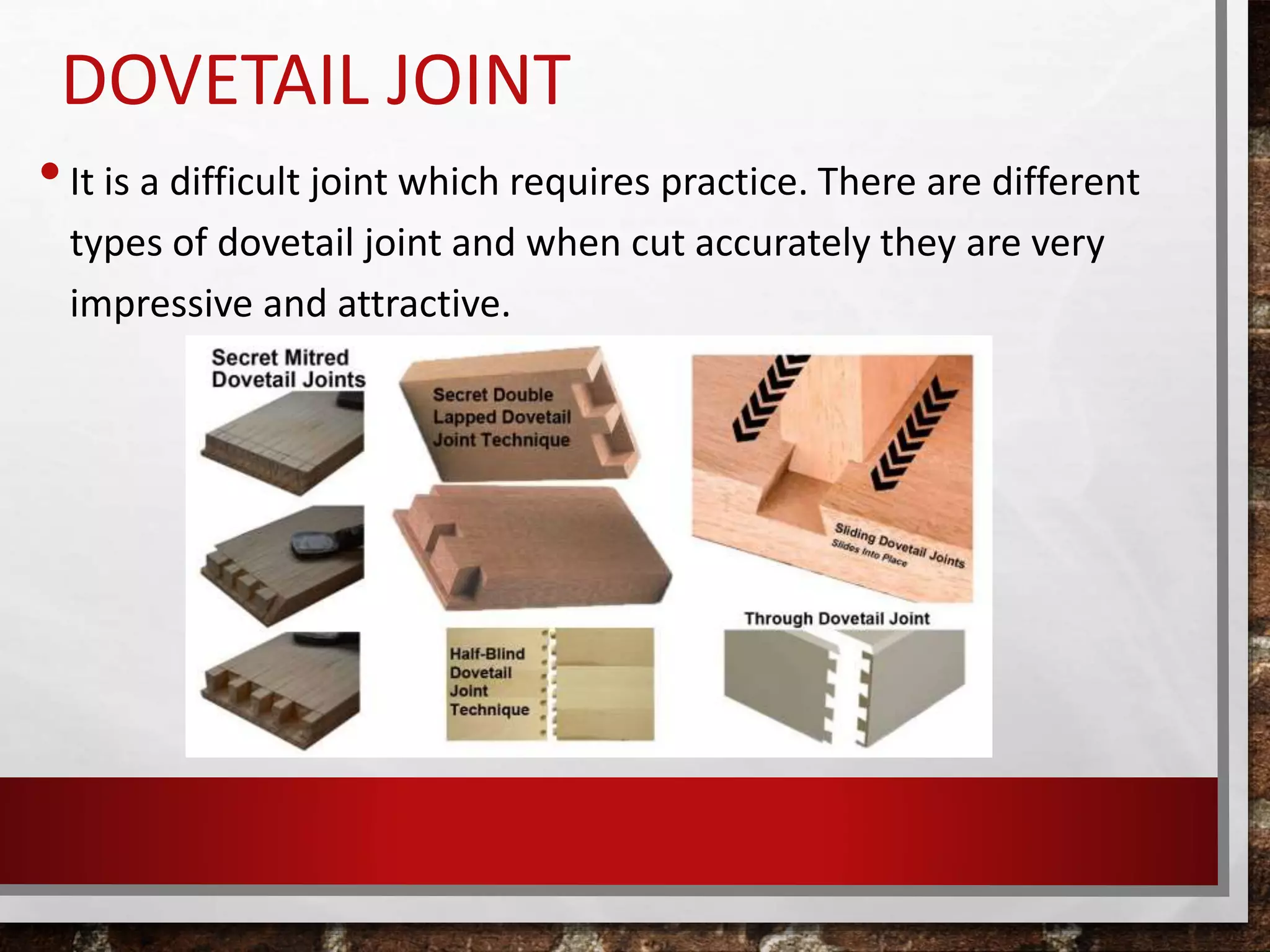 Carcase joints | PPTX