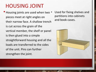 Carcase joints | PPTX