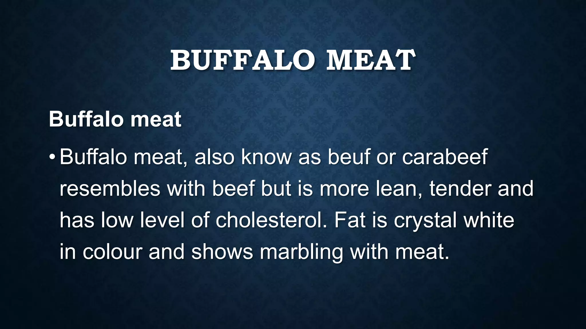 Carcass charcteristics of different meat anima | PPTX