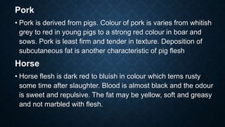 Carcass charcteristics of different meat anima | PPTX